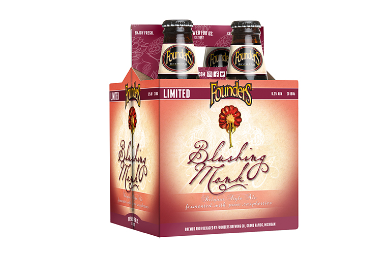 FOUNDERS BLUSHING MONK / 12 OZ NR / 4PK | Rt 19 Beer and Toro