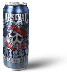 ARSENAL EVENT BLEND DRY CIDER / 16 OZ CAN / 4PK | Rt 19 Beer and Toro