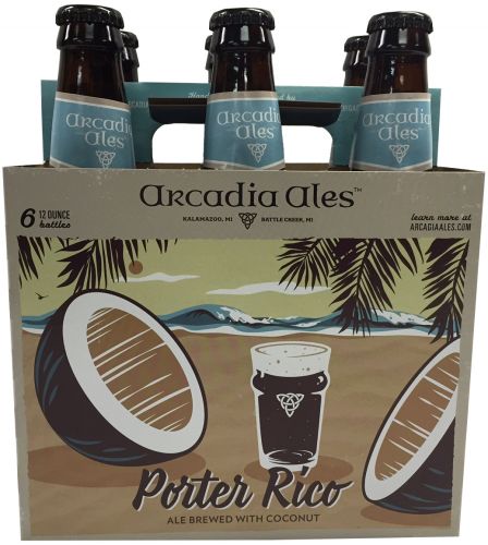 ARCADIA PORTER RICO / 12 OZ NR / 6PK | Rt 19 Beer and Toro