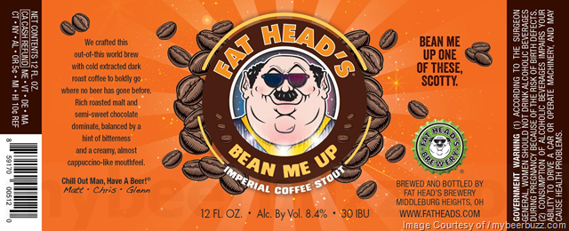 FAT HEAD'S BEAN ME UP / 12 OZ NR / 4PK | Rt 19 Beer and Toro